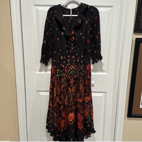 Free People | Dresses | Free People Talsey Floral Maxi Dress | Poshmark